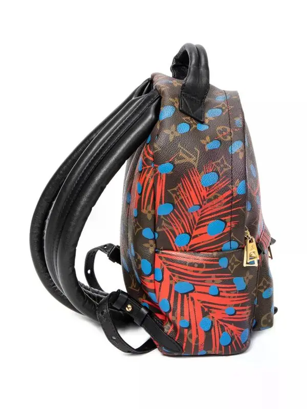 LOUIS VUITTON 2016 Monogram Jungle Dots Palm Springs Backpack