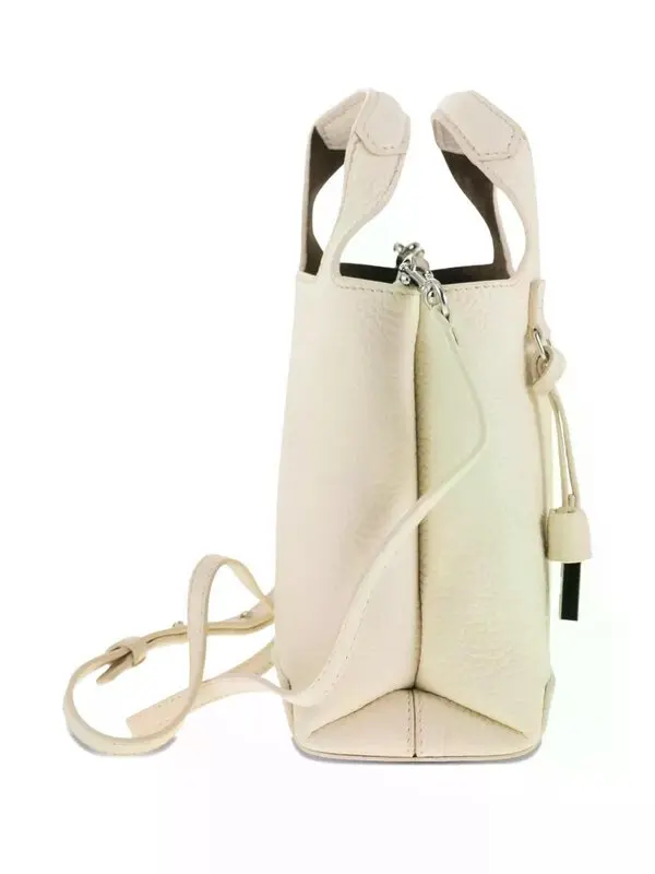 Hogan Grained Leather Mini Bag - Neutrals