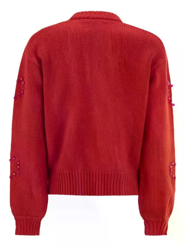 MC2 SAINT BARTH Danya Heart-motif Jumper