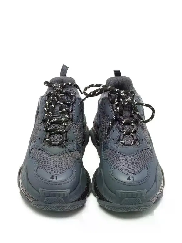 Balenciaga Triple S Clear Sole Sneakers - Grey