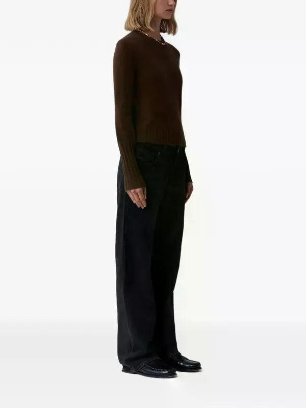 Guest In Residence Shrunken Crew Cashmere Sweater