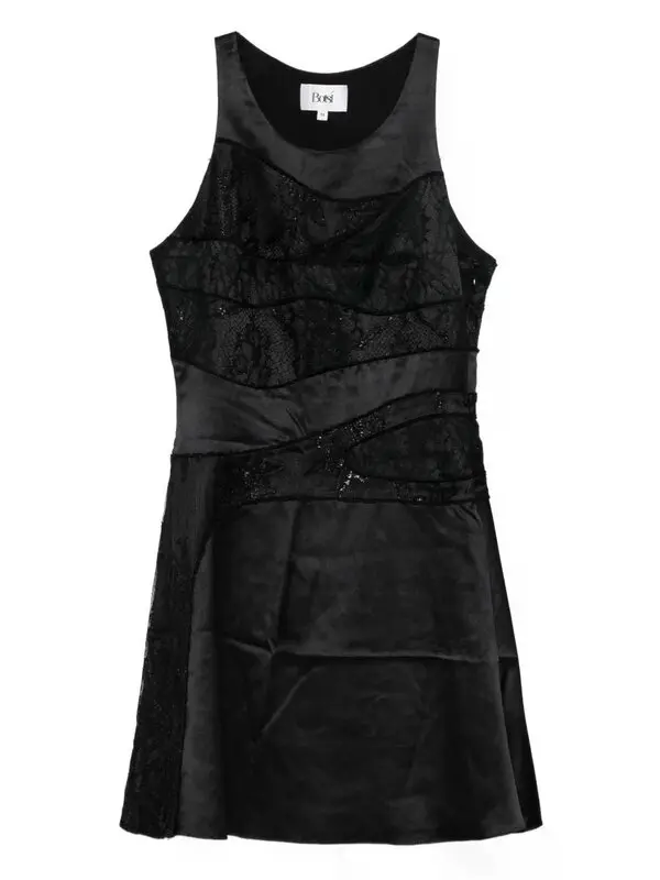 Botsí Lace And Satin A-line Dress