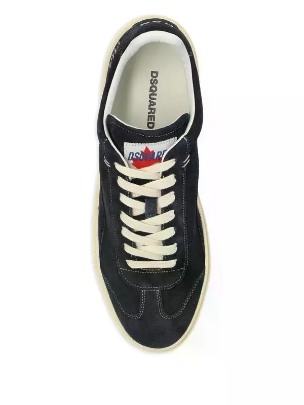 Dsquared2 Calf Leather Trainers - Blue