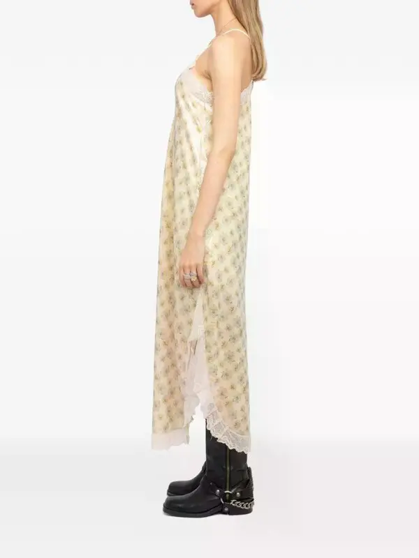 Zadig&Voltaire Ristyl Flower Sequined Midi Dress