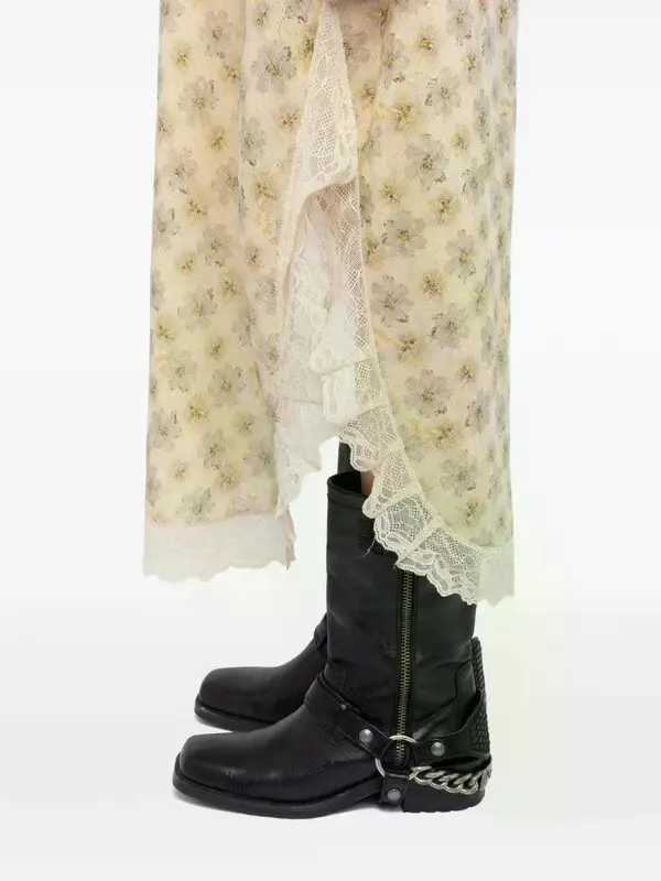 Zadig&Voltaire Ristyl Flower Sequined Midi Dress