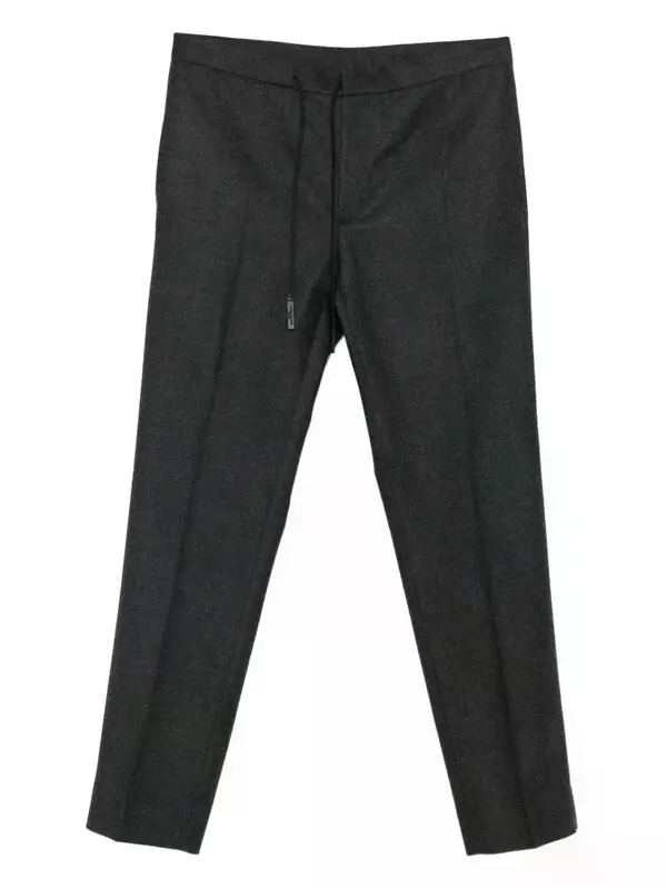 MAISON MARGIELA Drawstring Tailored Trousers - Grey
