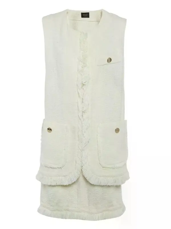 Liu Jo Fringed-hem Skirt Set