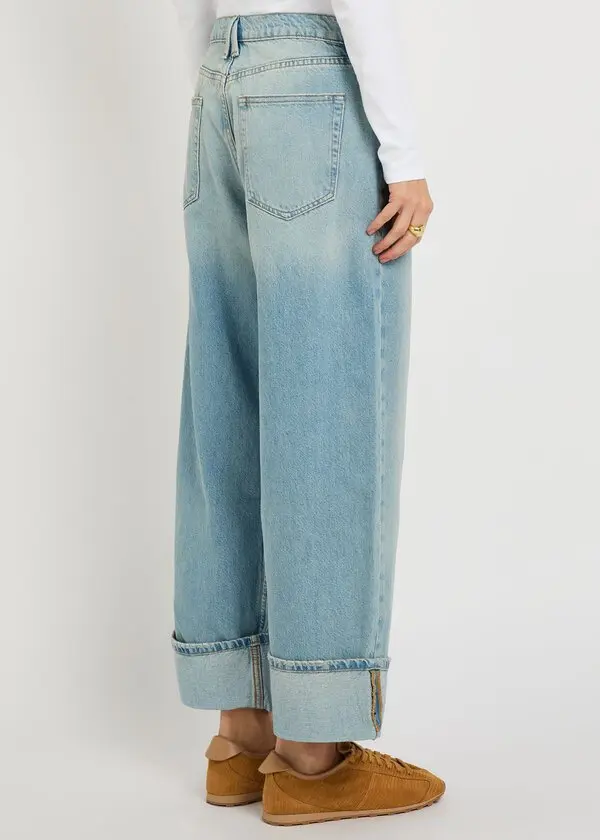 Good American Good Standard Baggy Straight-leg Jeans