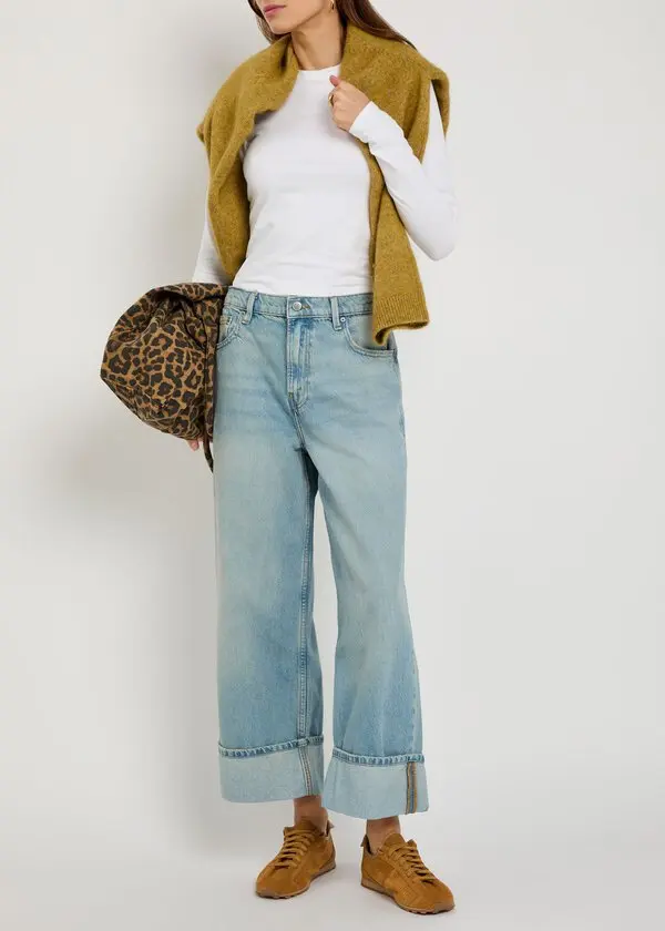 Good American Good Standard Baggy Straight-leg Jeans
