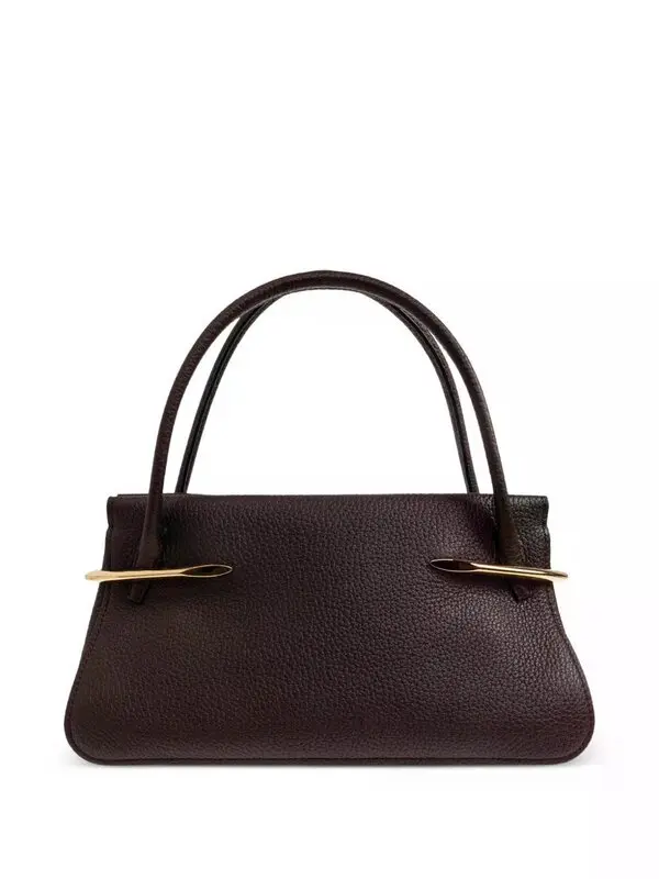 Givenchy Textured Tote Bag With Gold-tone Hardware - Brown
