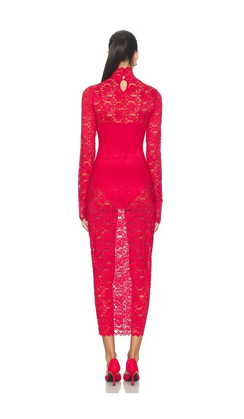AFRM Joysel Silken Lace Dress In . Also