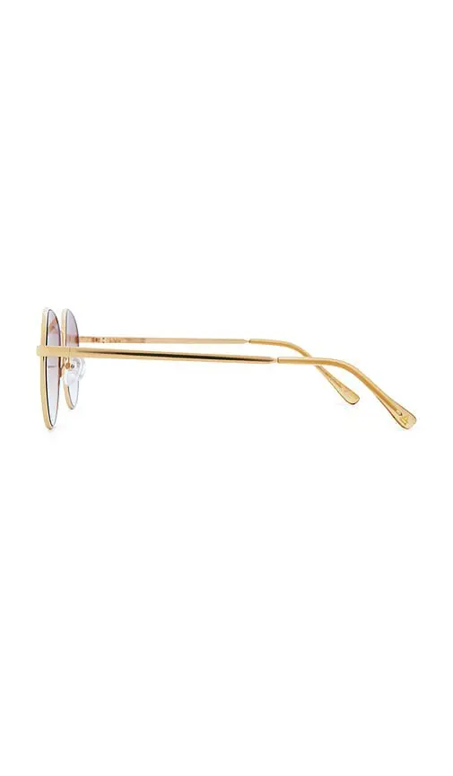 AIRE Round Frame Sunglasses - Tan