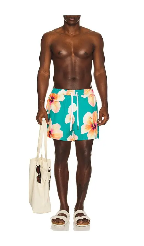 DUVIN DESIGN Bloom Swim Shorts - Green