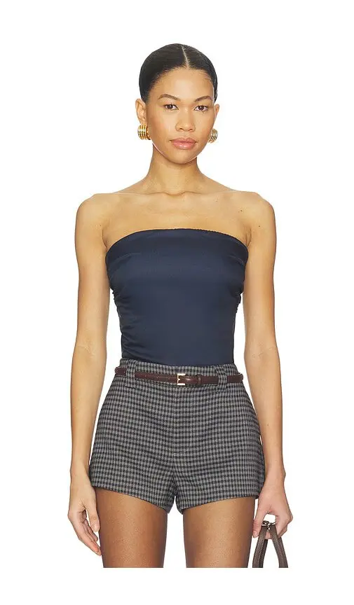 Lioness Strapless Ruched Top