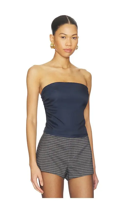 Lioness Strapless Ruched Top