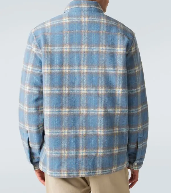 Polo Ralph Lauren Plaid Wool-blend Flannel Shirt