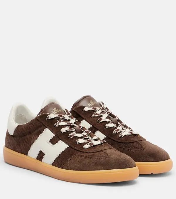 Hogan Suede Sneakers - Brown