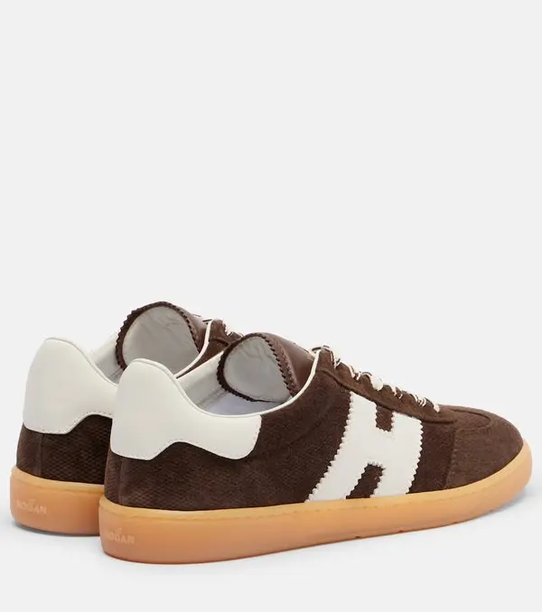 Hogan Suede Sneakers - Brown