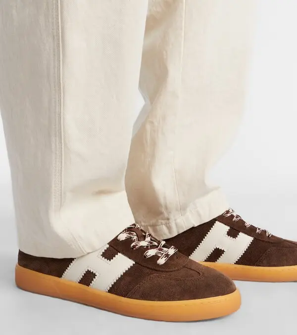Hogan Suede Sneakers - Brown