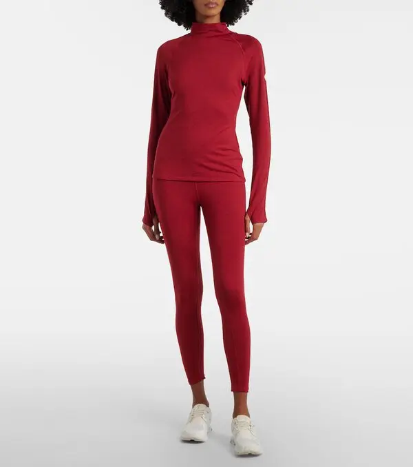 Varley Always Warm Ski Top Mock Neck Top
