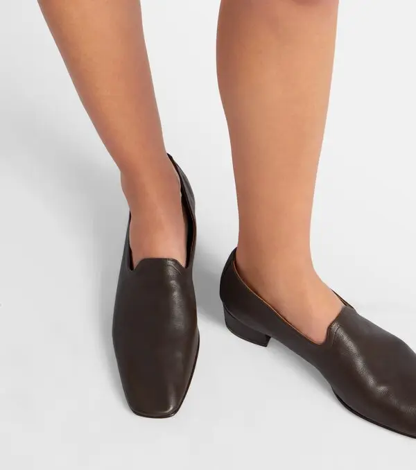 HERBERT LEVINE Soft Touch Leather Loafers