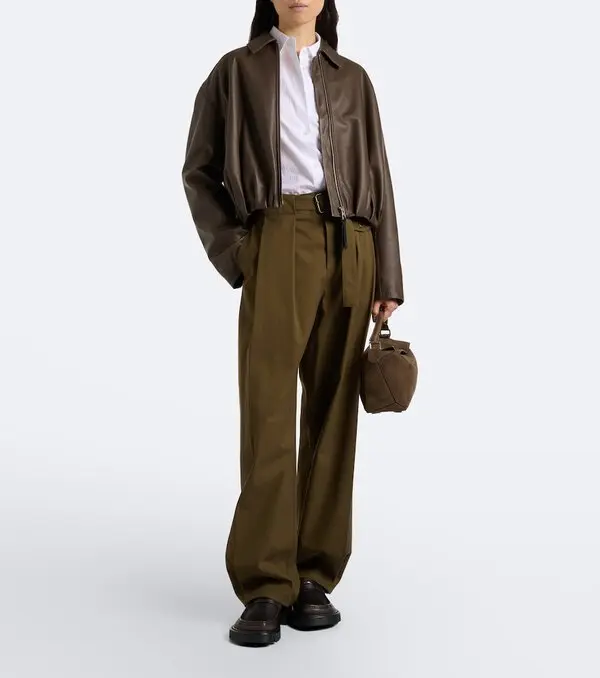 Loewe Puzzle Small Leather Top-handle Bag - Brown