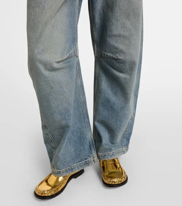 Loewe Anagram Barrel-leg Jeans