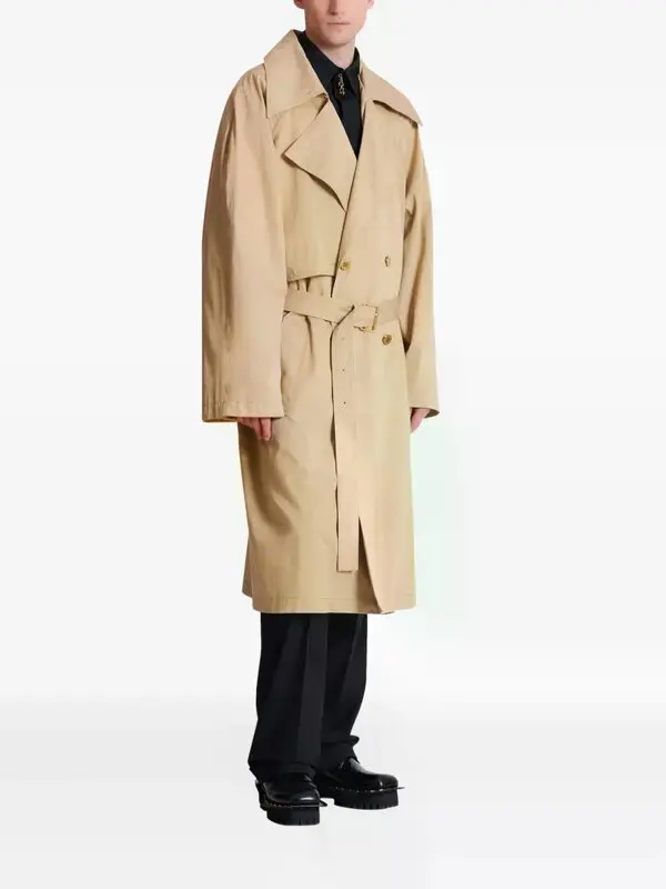 Balmain Belted Trench Coat