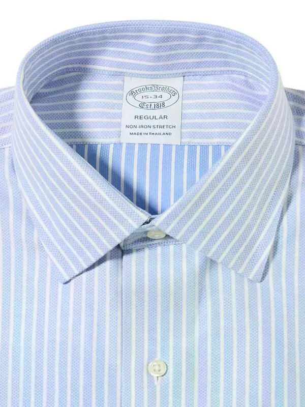Brooks Brothers Striped Shirt - Blue