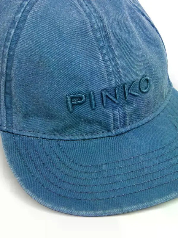 Pinko Embroidered Cotton Baseball Cap