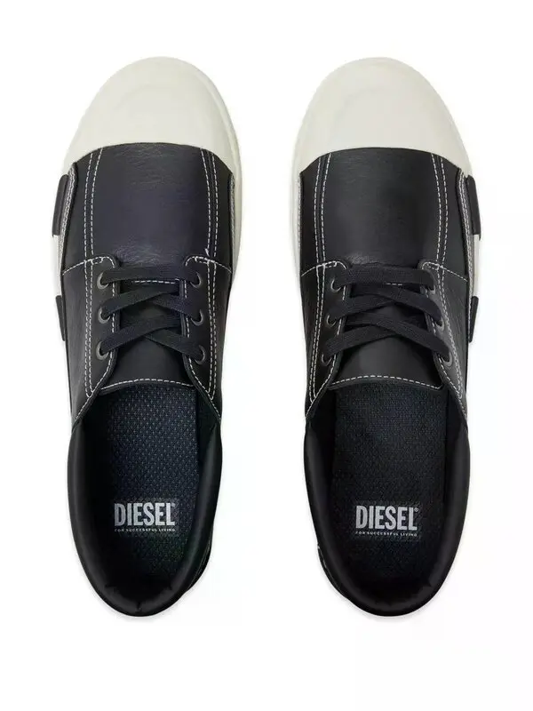 DIESEL® S-d-verse Lace-up Moccasin Sneakers - Black
