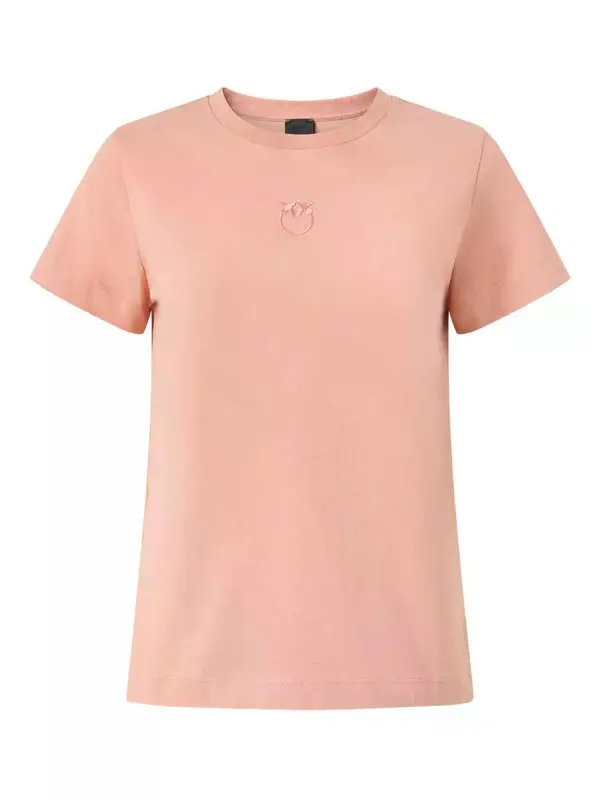 Pinko Love Birds Logo T-shirt - Pink