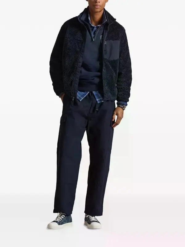 Polo Ralph Lauren Zip Fastening Fleece Jacket - Blue