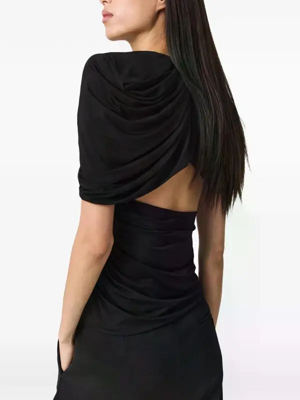 Stella McCartney Draped Cut-out Detail Top