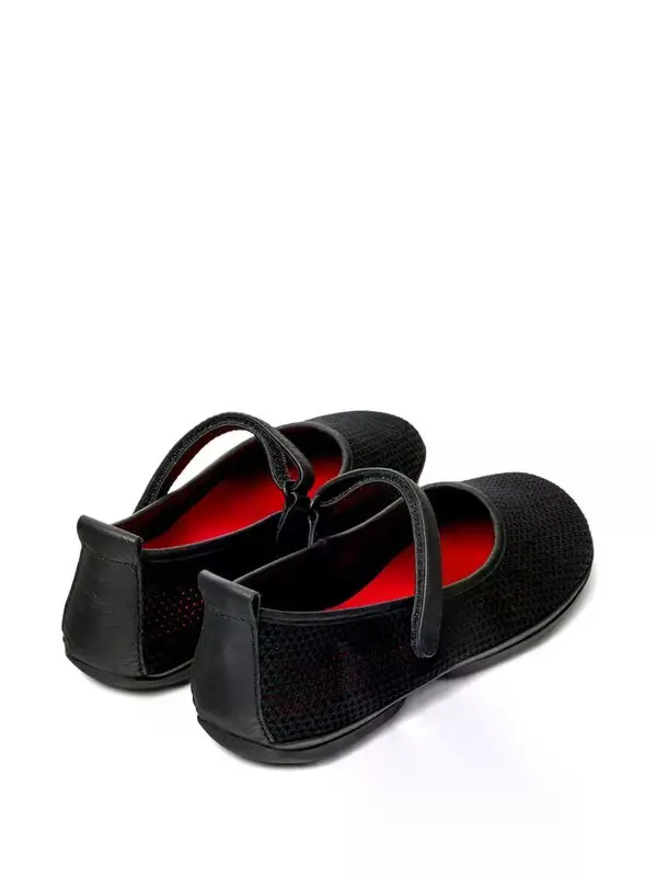 Camper Nina Strap Ballerinas - Black