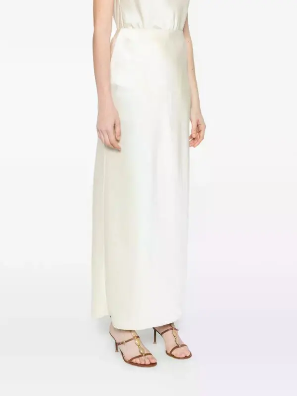 Vince Beige Bias Skirt