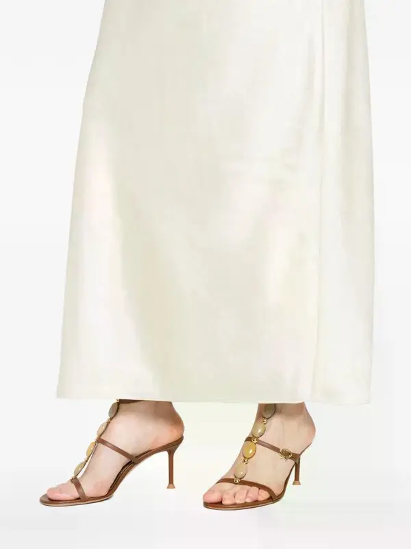 Vince Beige Bias Skirt