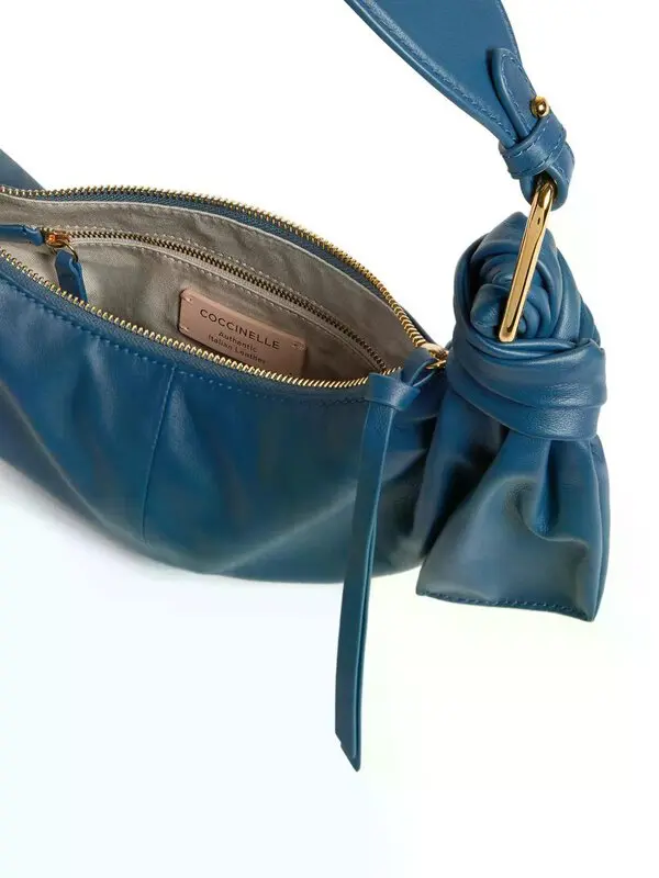 COCCINELLE Knotted Shoulder Bag - Blue