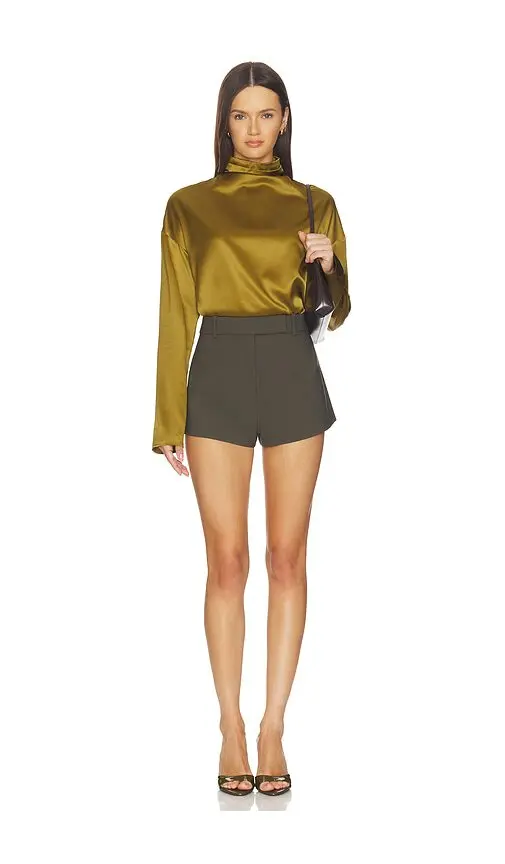 SRG Atlas Silk Top - Olive