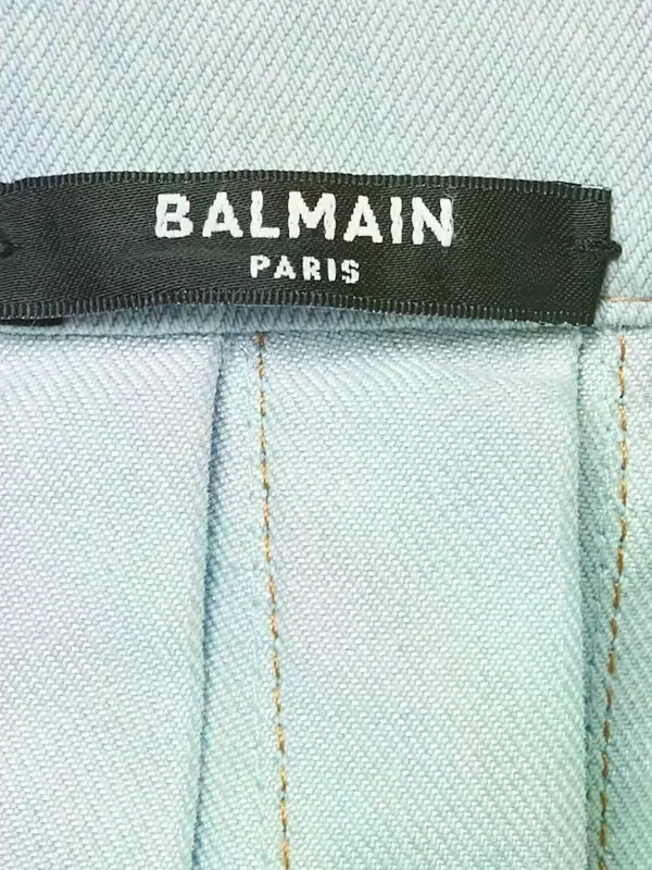 Balmain Pleated Mini Skirt