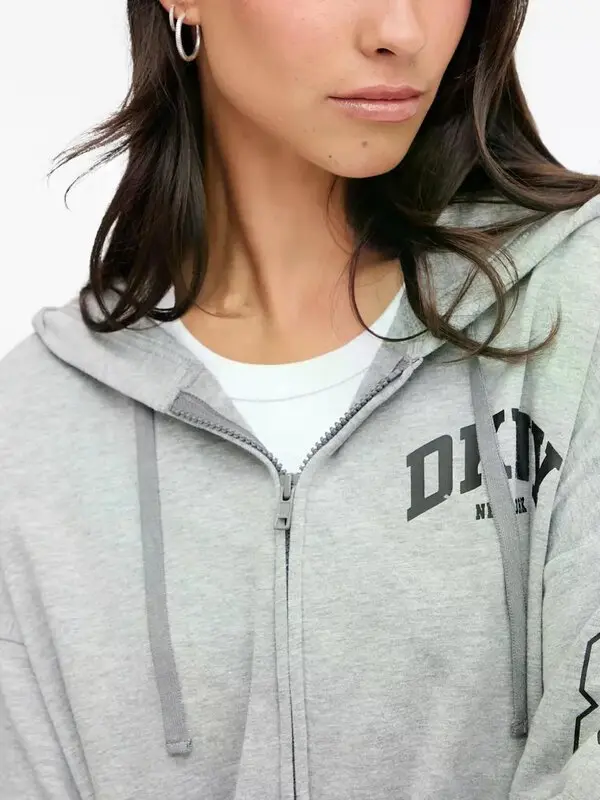 Dkny Hooded Zip-up Pyjama Set