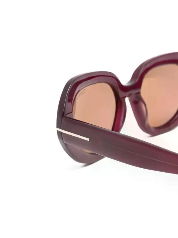 TOM FORD Geometric-frame Sunglasses