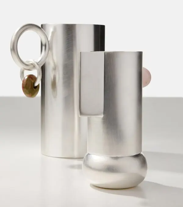 NATALIA CRIADO Embellished -plated Pitcher