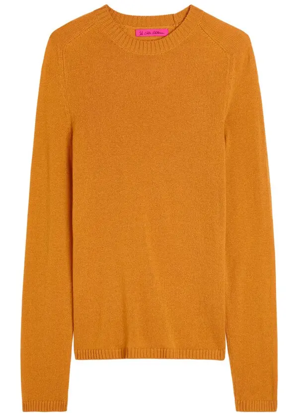 THE ELDER STATESMAN Cashmere Jumper - Orange