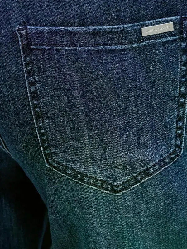 Joseph Ribkoff Silver-tone Hardware Denim Jeans