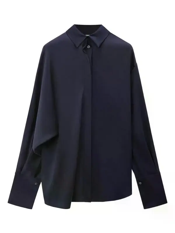 Loewe Buttoned Shirt With Pointed Collar And Buttoned Cuffs