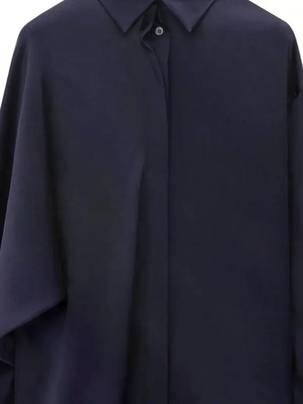 Loewe Buttoned Shirt With Pointed Collar And Buttoned Cuffs