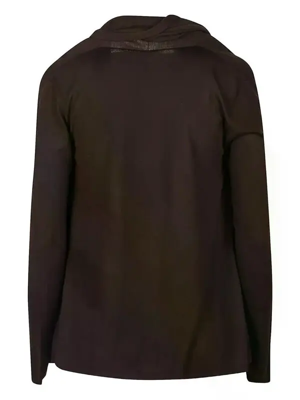 PETAR PETROV Cowl Neck Blouse With Draped Detail