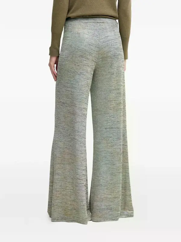 Joseph Ribkoff Metallic Effect Wide Leg Trousers