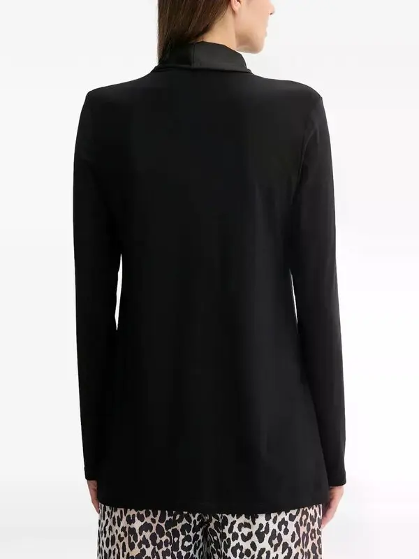 Joseph Ribkoff Bow Detail Blouse - Black